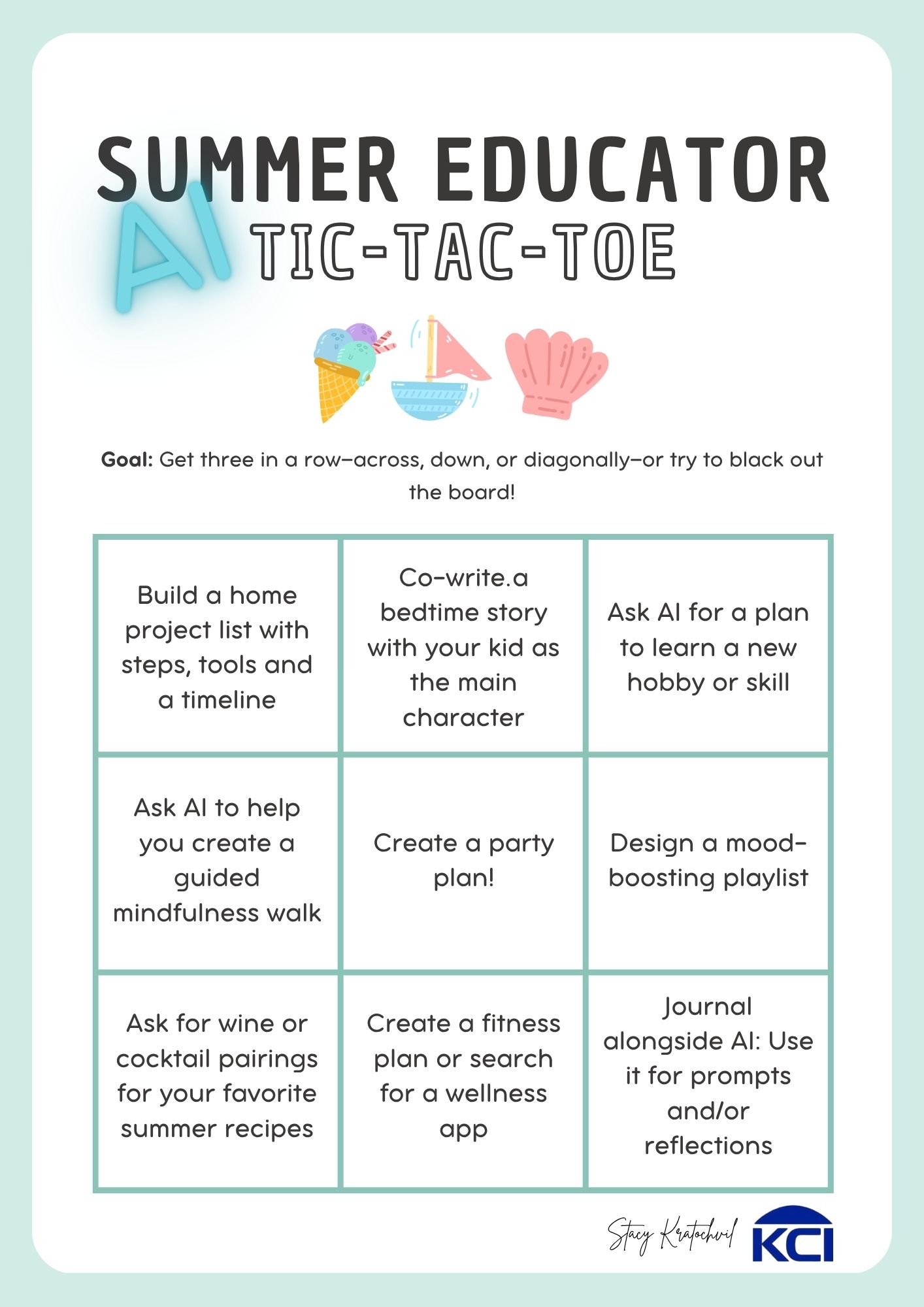 25 Playful Ways You Might Explore AI This Summer - Krause Center for ...